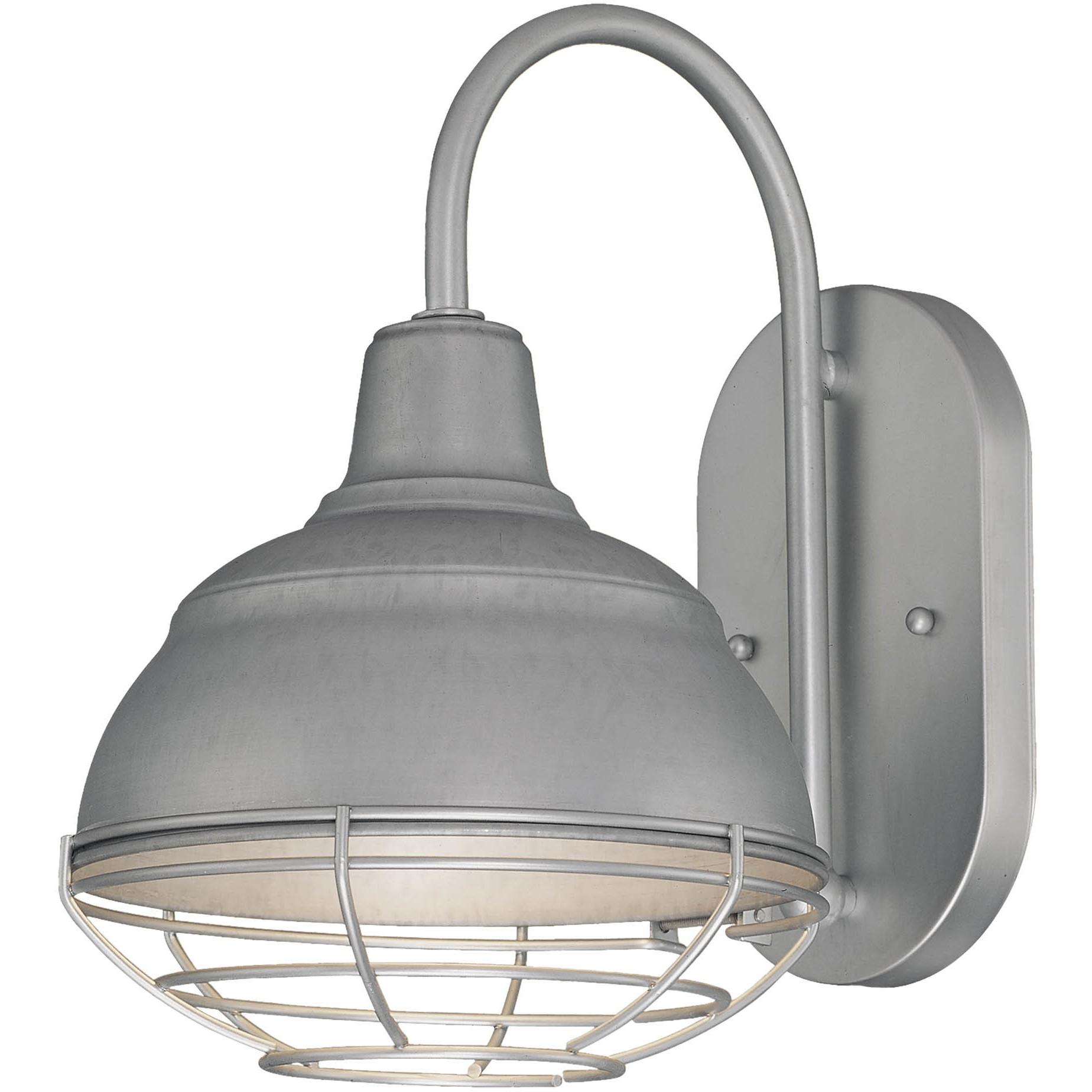 Millennium Lighting RWHWB8-GA R Series 1 Light 11.75 inch Galvanized Outdoor Wall Bracket